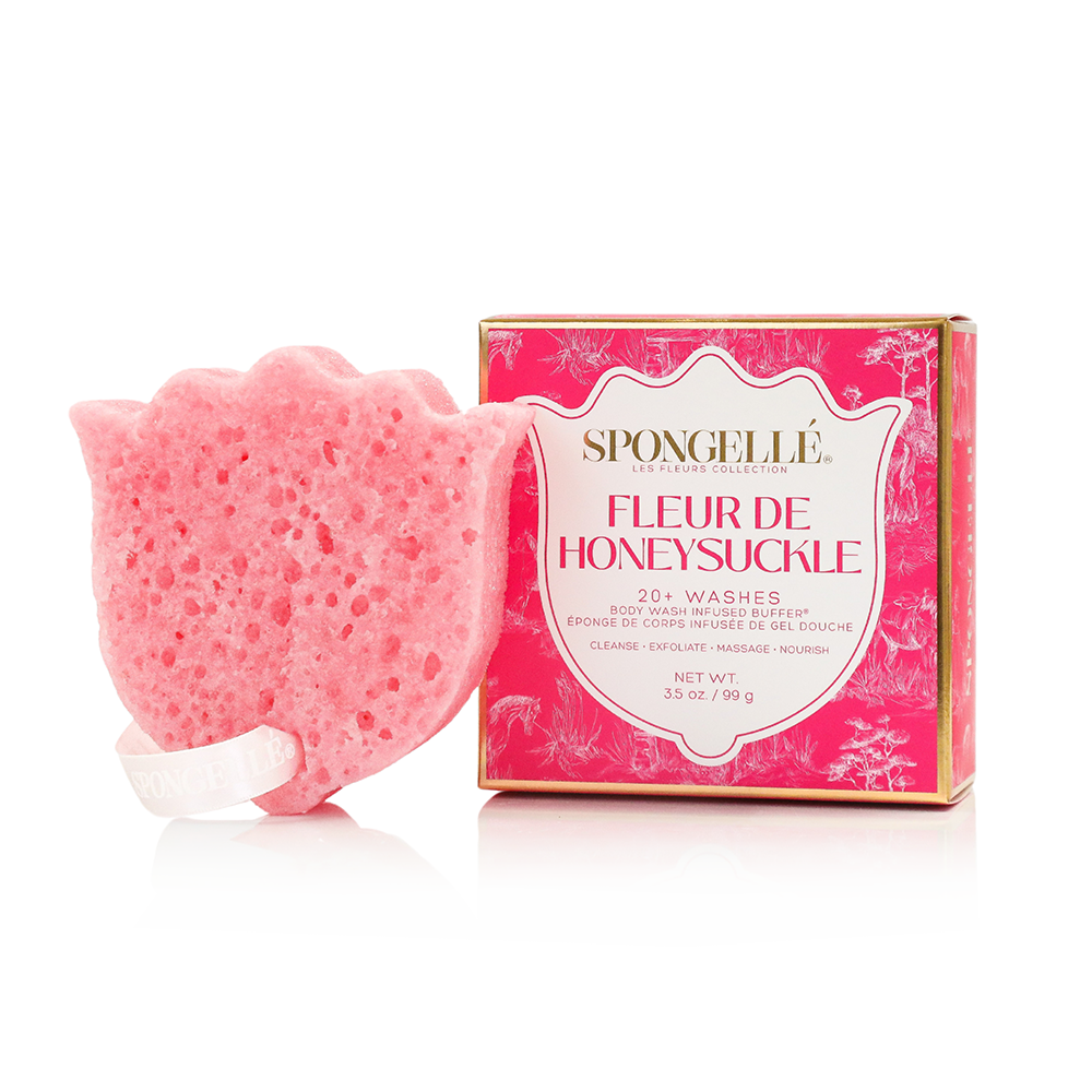 Fleur de Honeysuckle | Les Fleurs Body Buffer – Spongellé