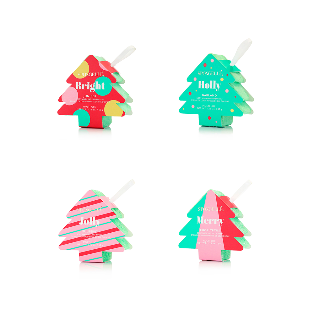 Holiday Tree Multi-Use Assorted Pack – Spongellé