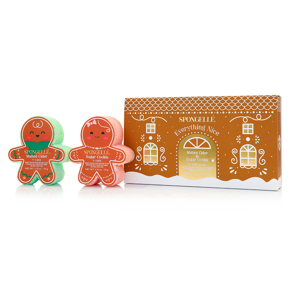 Everything Nice | Holiday Gingerbread Gift Set – Spongellé