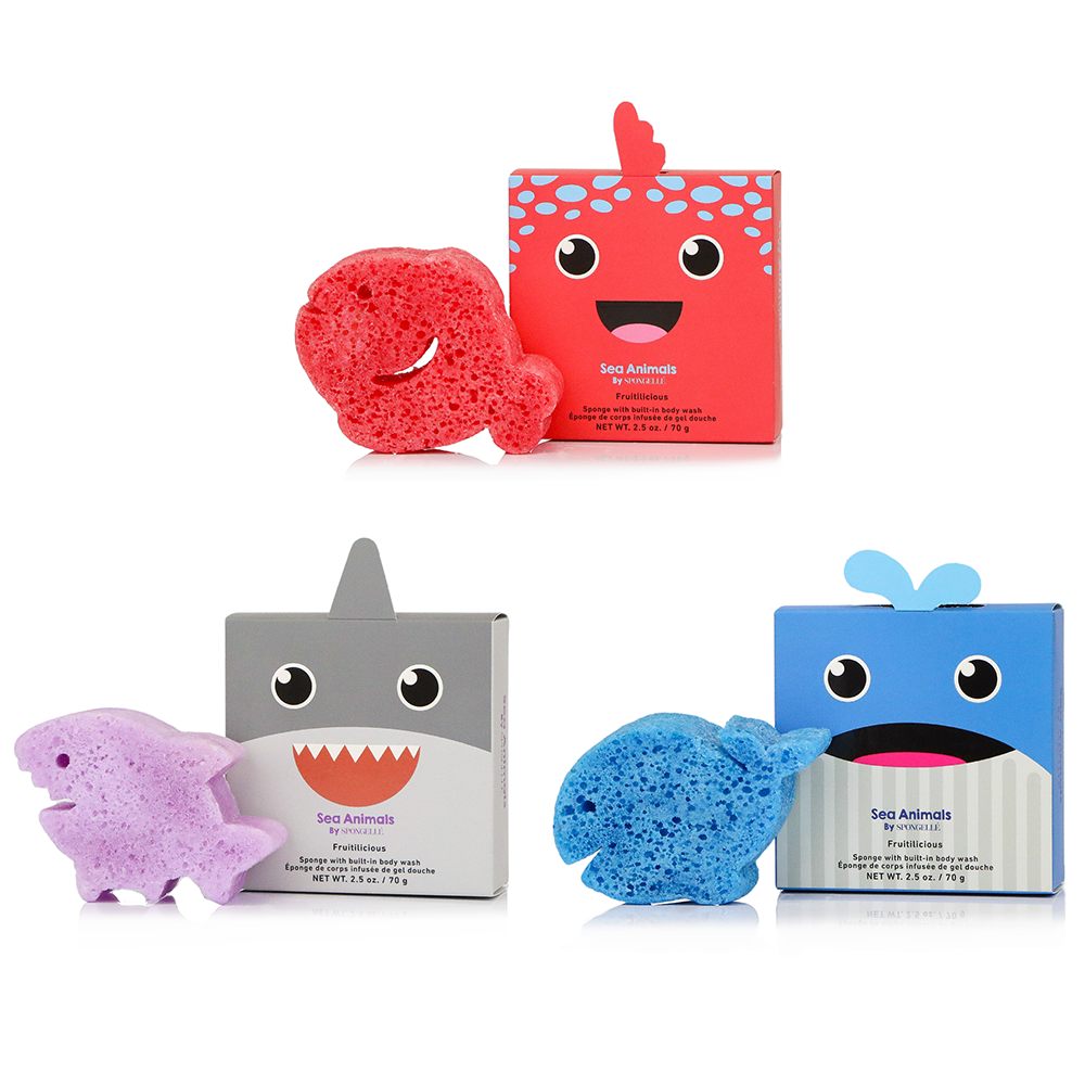 Sea Animals Assorted Pack – Spongellé