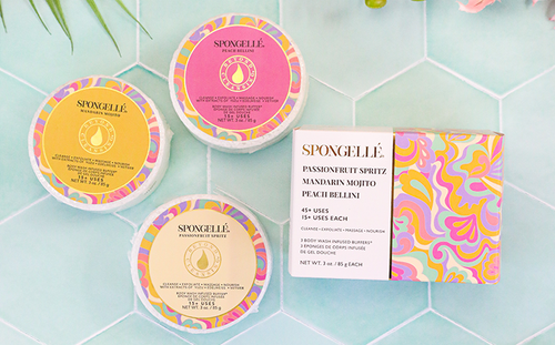 Body Wash Infused Buffers | Spongellé
